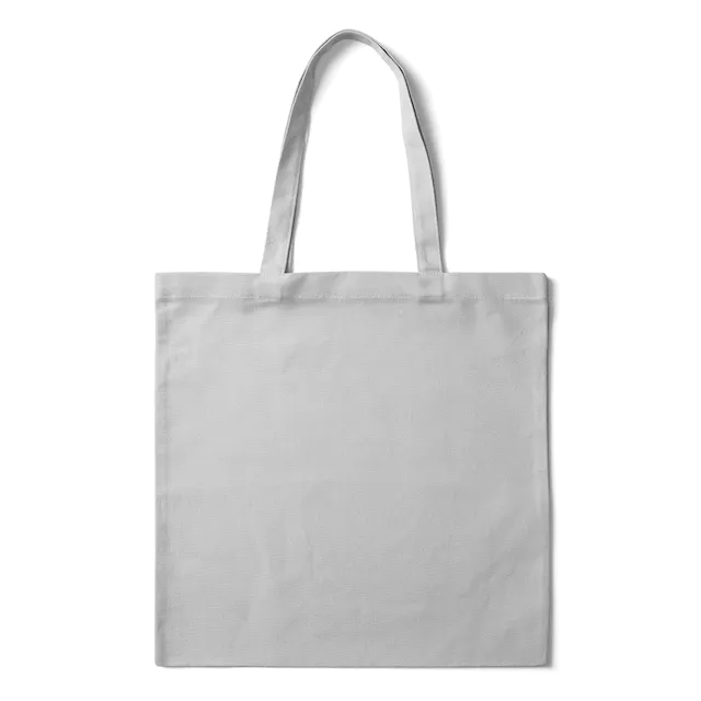 Grey Wrinkle Tote Bag Mockup